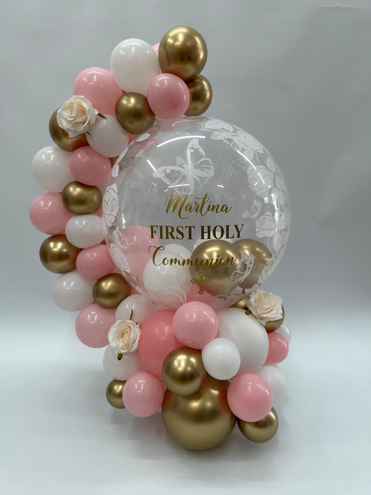 First Holy Communion Bubble Hug Balloon Gifts - Created by Enchanted ...